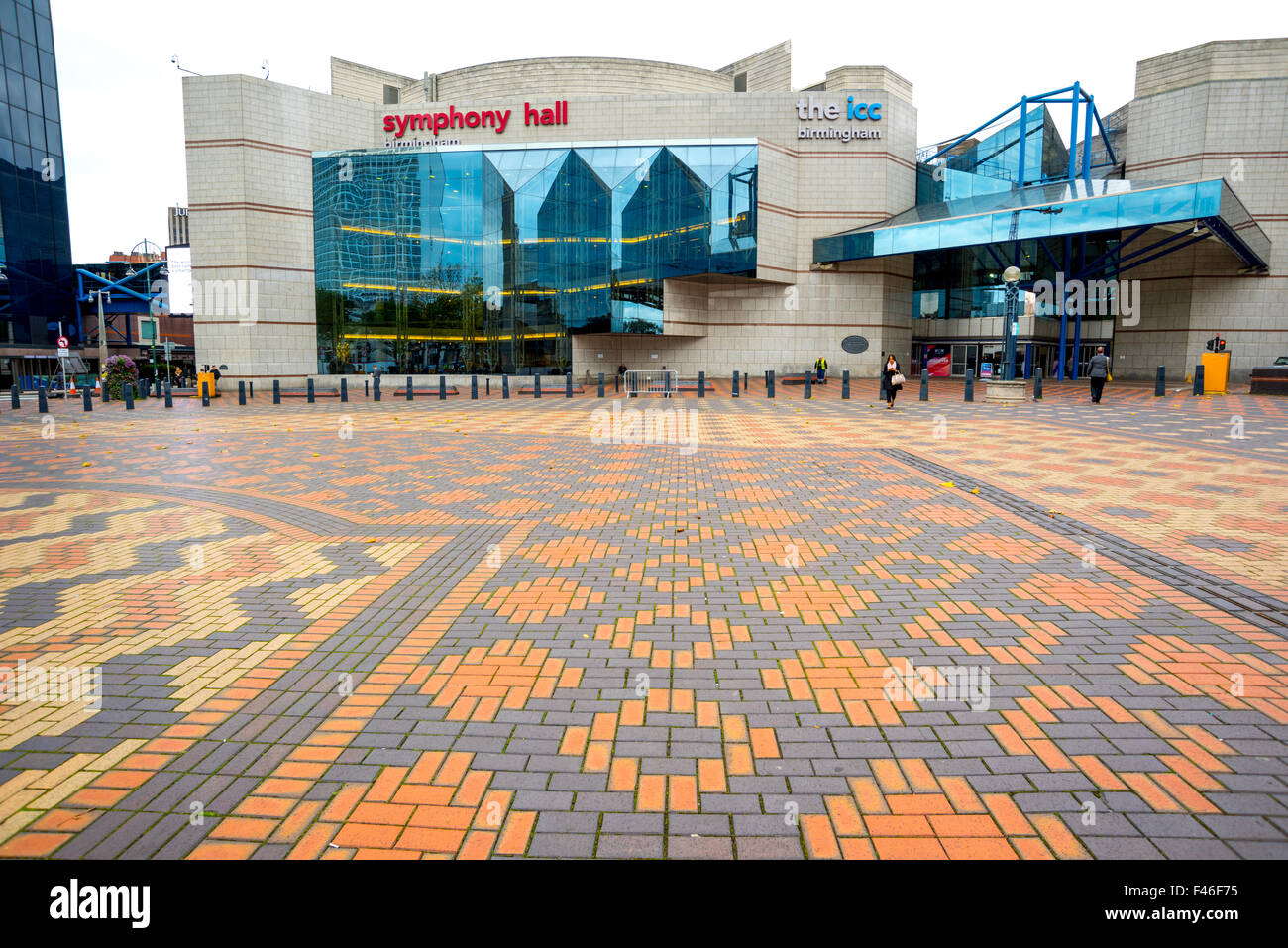 Symphony Hall concert venue in centenary Square Birmingham City West ...