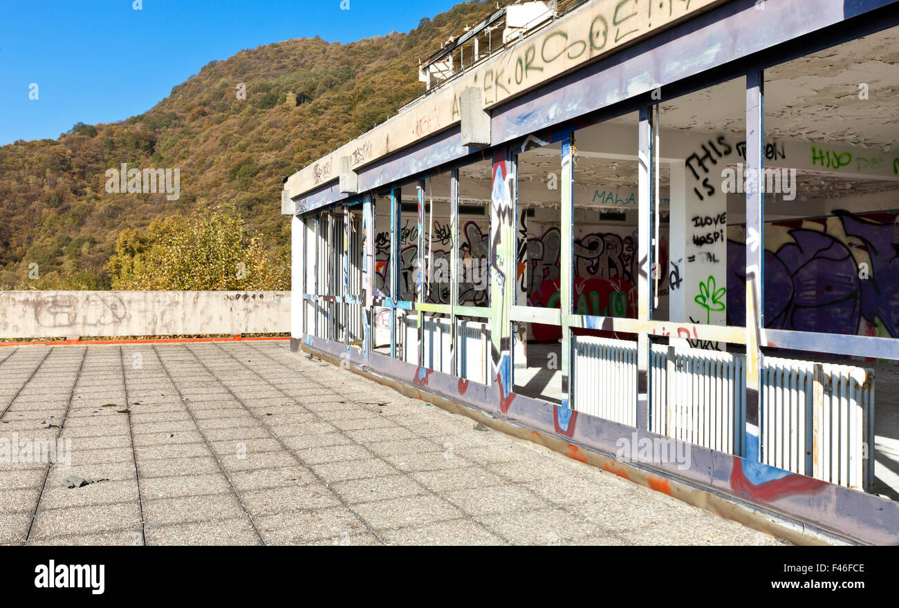 old building , view from terrace Stock Photo - Alamy