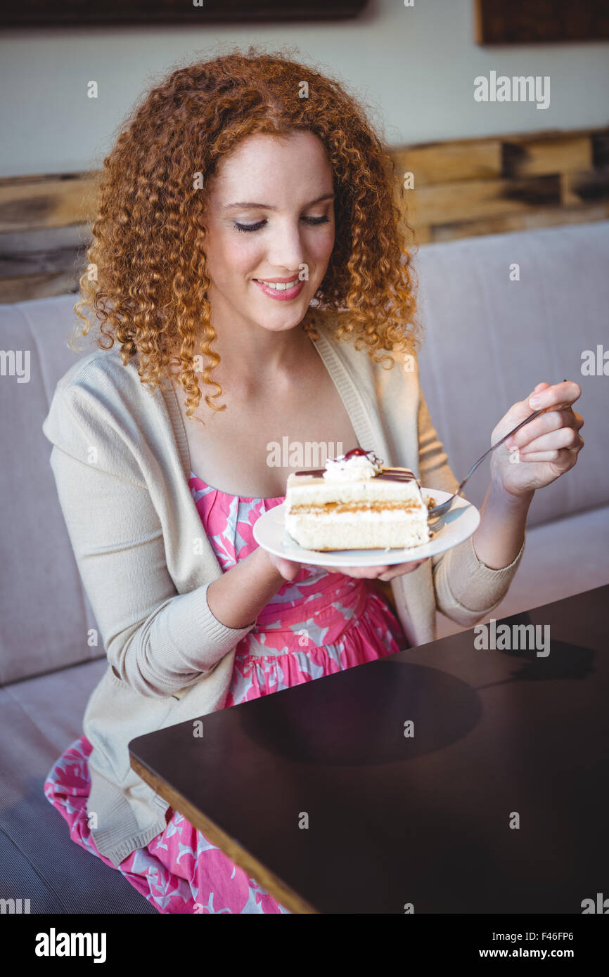 Relaxing eating chocolate hi-res stock photography and images - Alamy