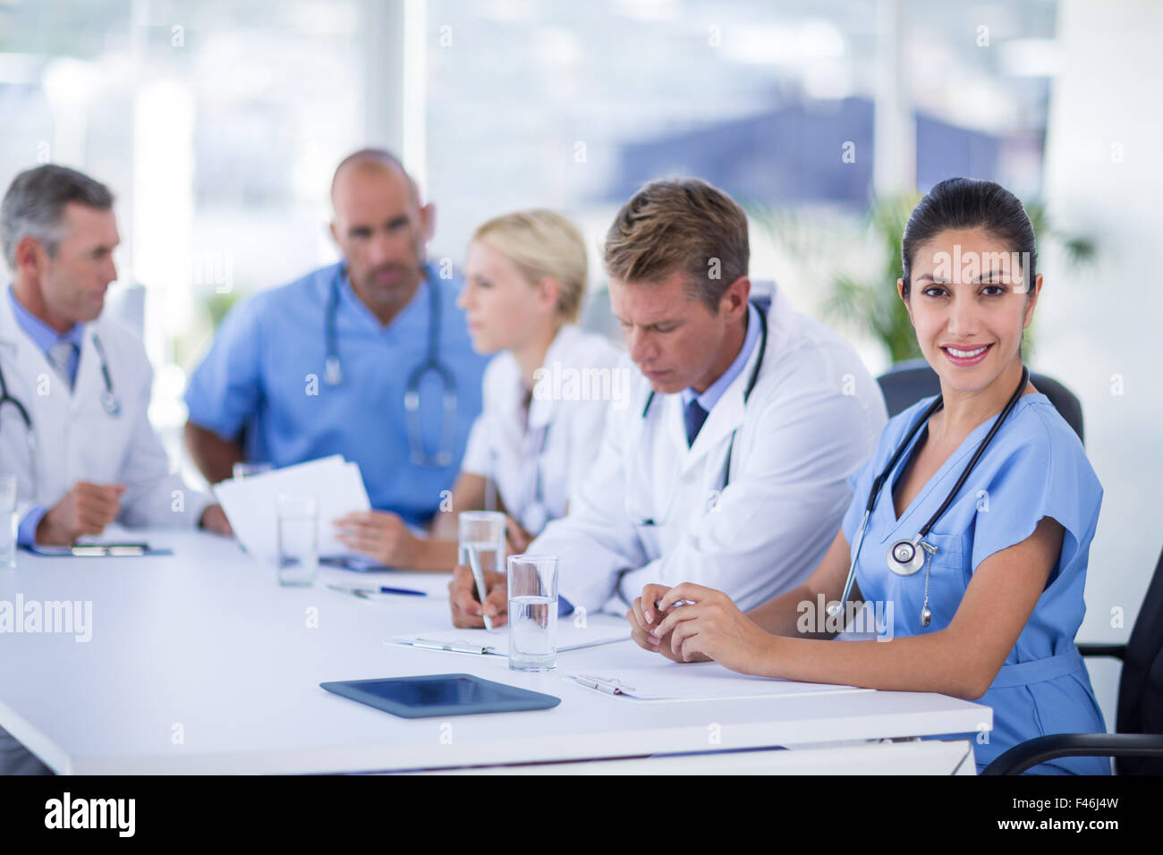 Teams of doctors working together Stock Photo - Alamy