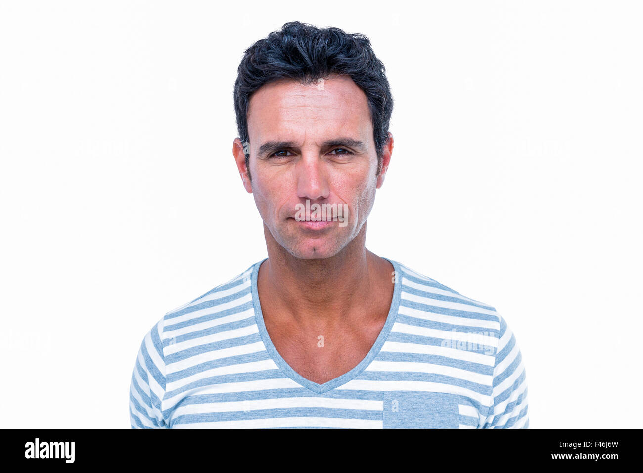 Serious man looking at camera Stock Photo - Alamy