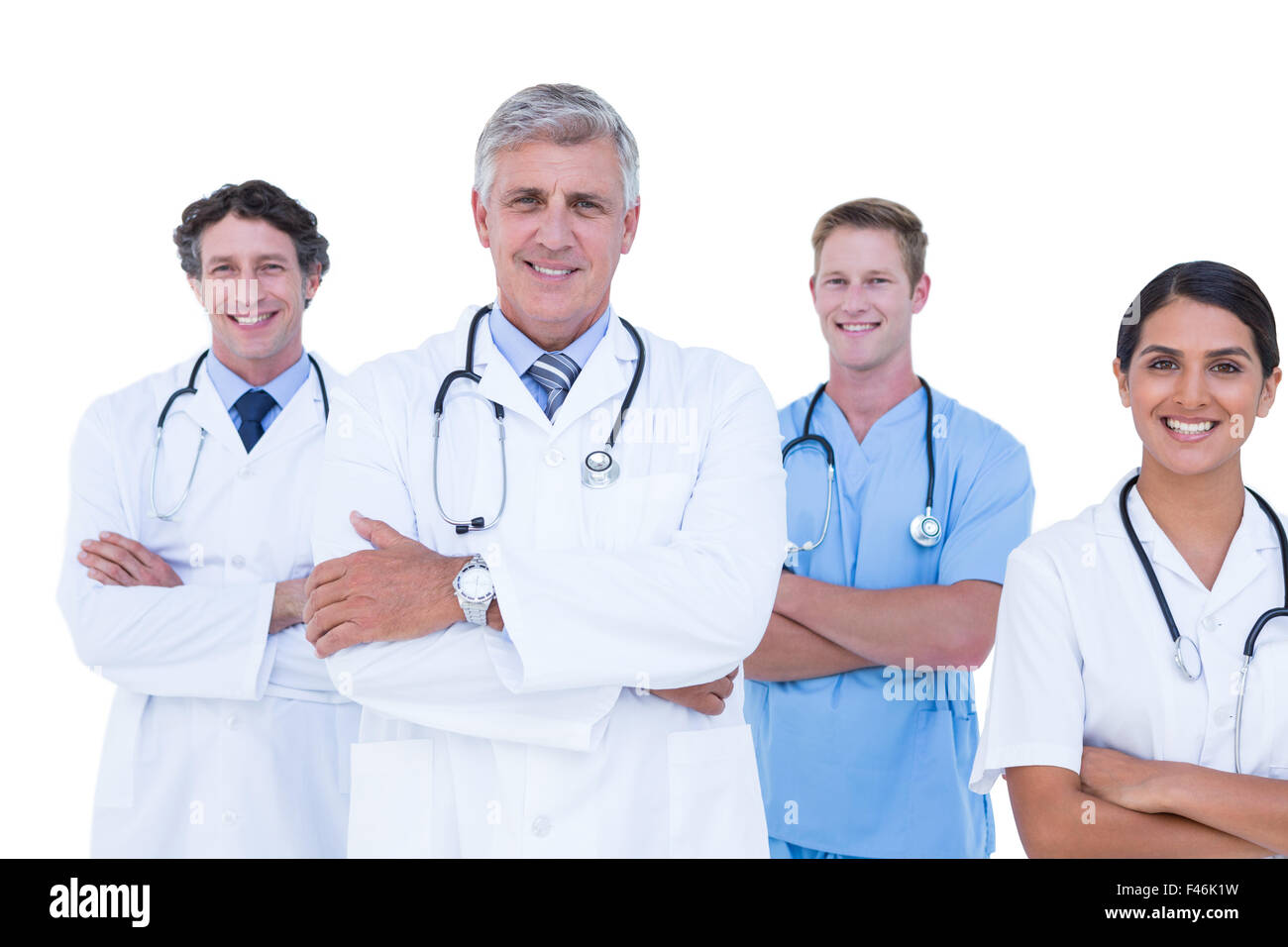 Doctors and nurse standing together Stock Photo - Alamy