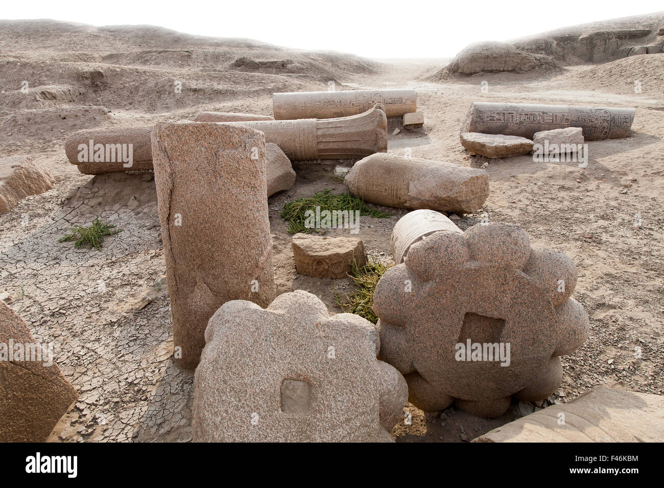 The site of Tanis, San el-Hagar in the north eastern Nile Delta of ...