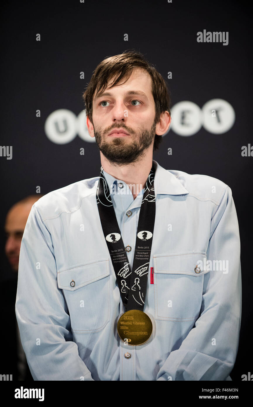Berlin, Germany. 14th Oct, 2015. Russian chess grandmaster Alexander ...