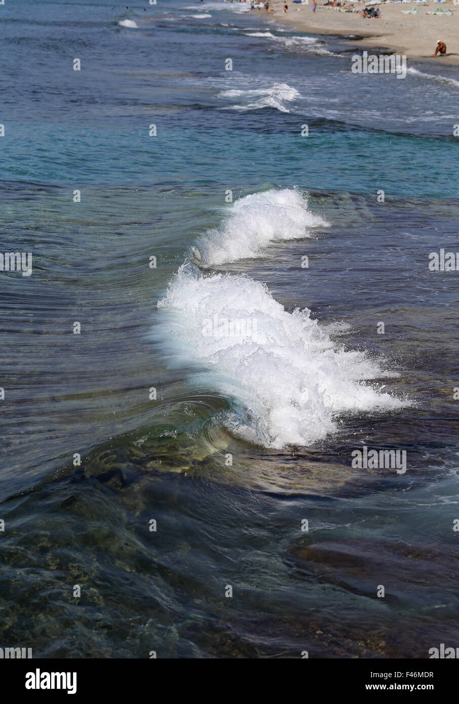 Close up wave foam hi-res stock photography and images - Alamy