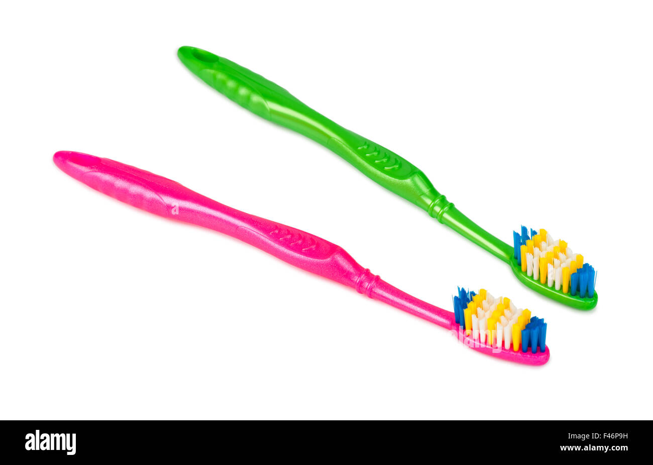 Brush teeth couple Cut Out Stock Images & Pictures - Alamy