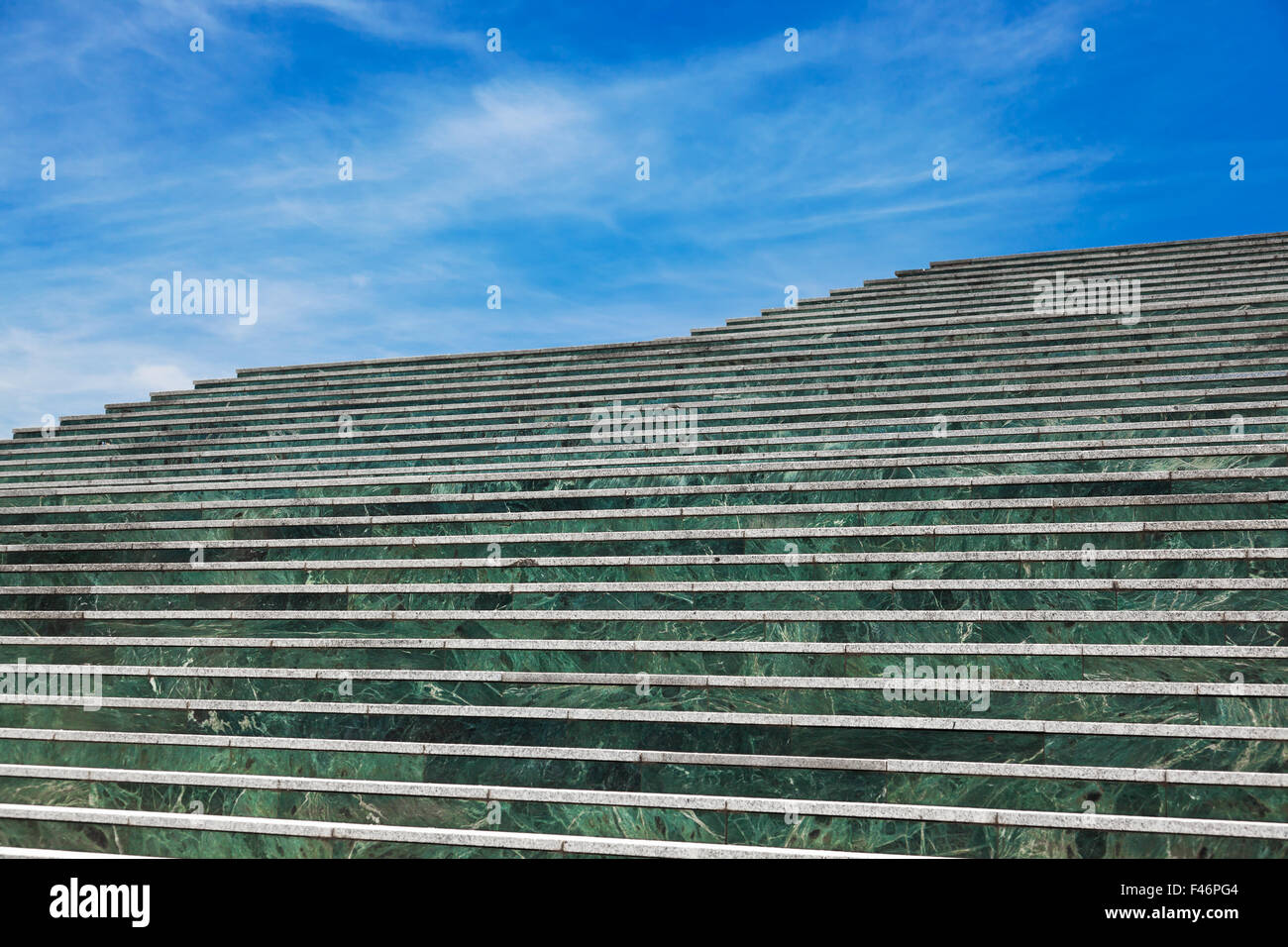 Stairs and sky Stock Photo - Alamy