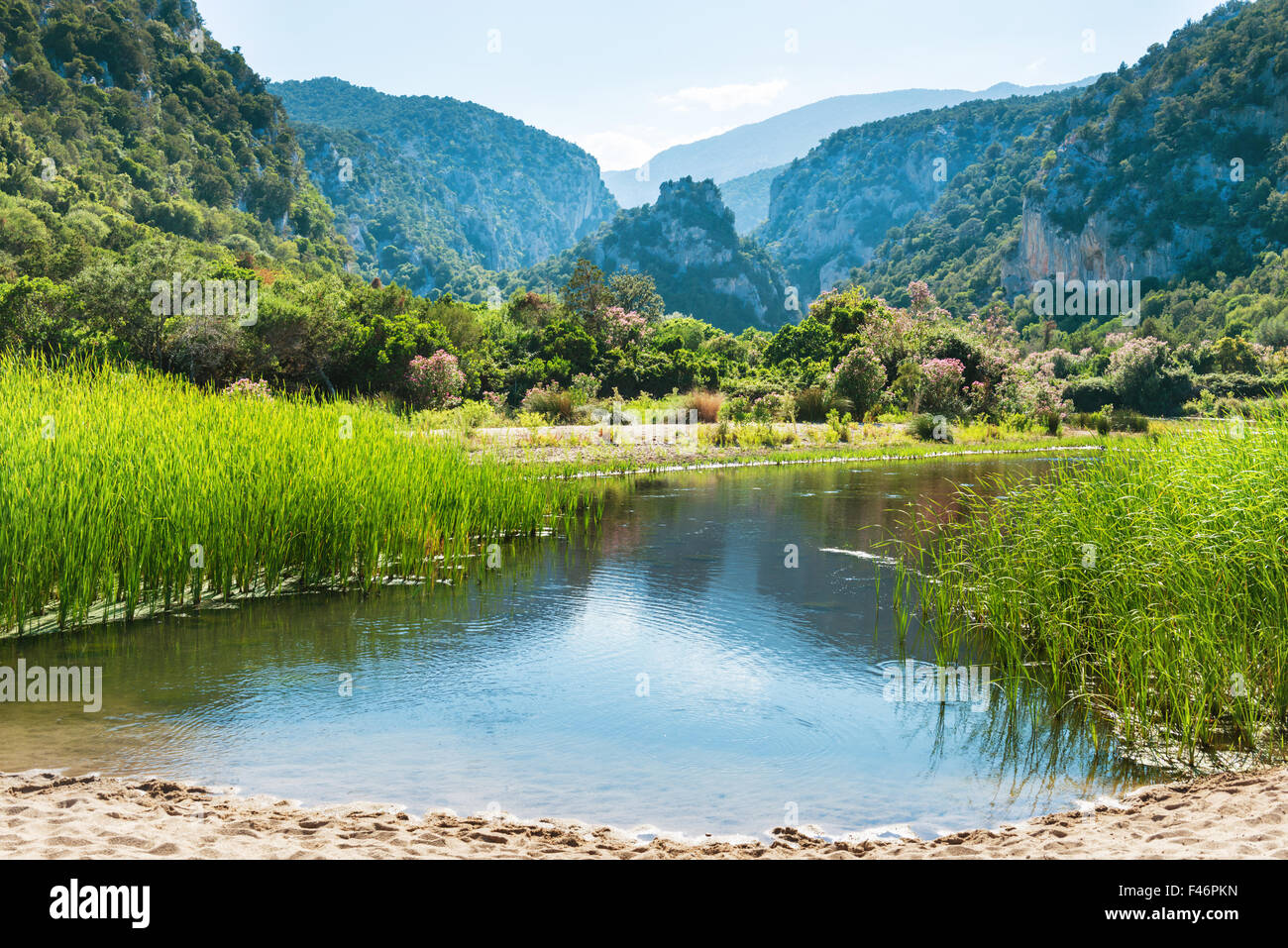 Beautiful lake landscape view on hi-res stock photography and images ...