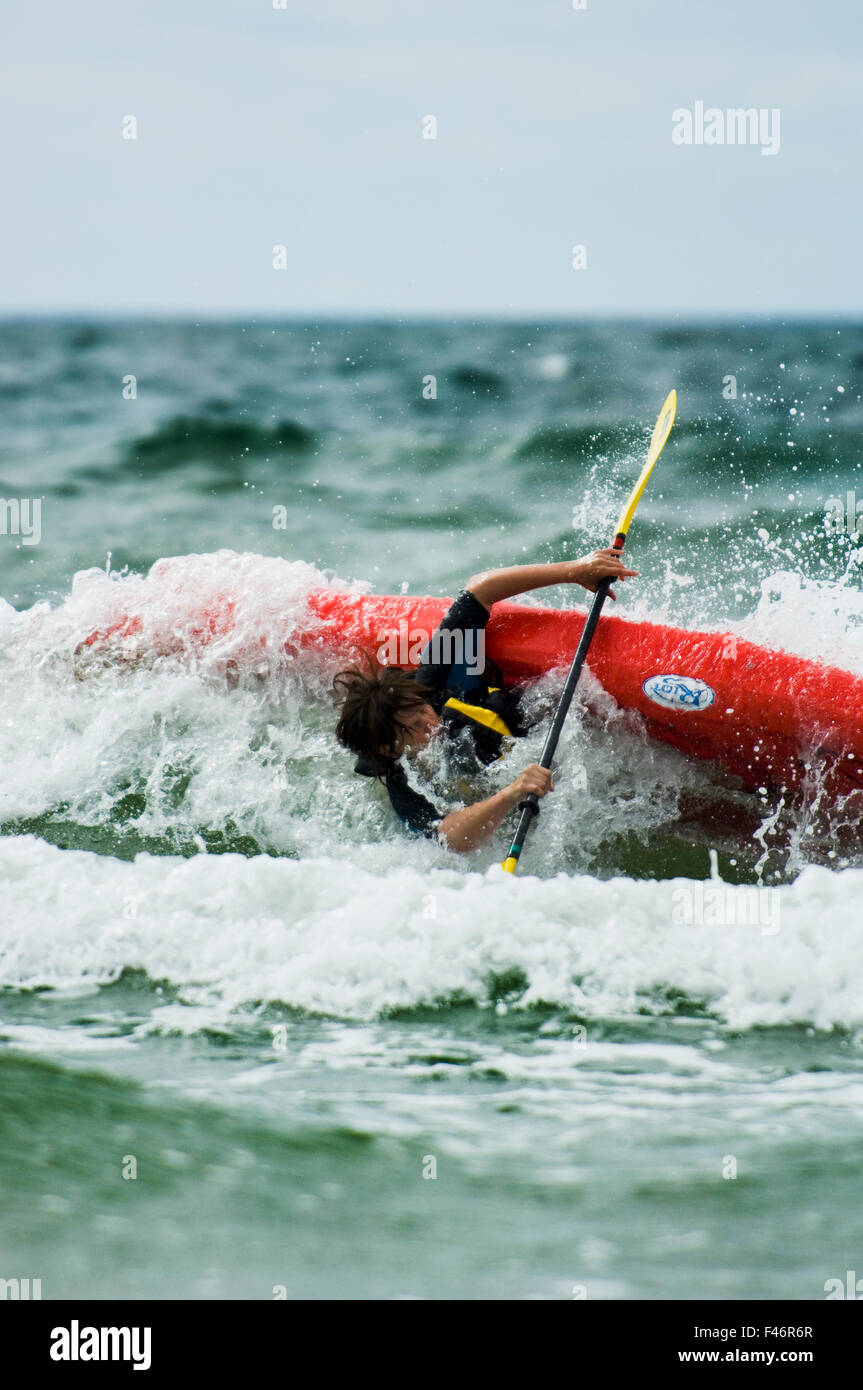 Kayak falling hi-res stock photography and images - Alamy