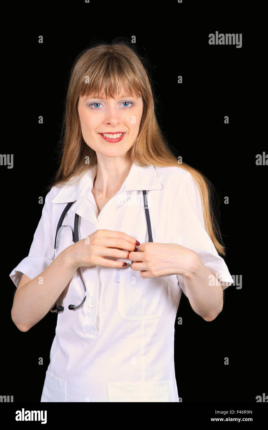 Pretty doctor hi-res stock photography and images - Alamy
