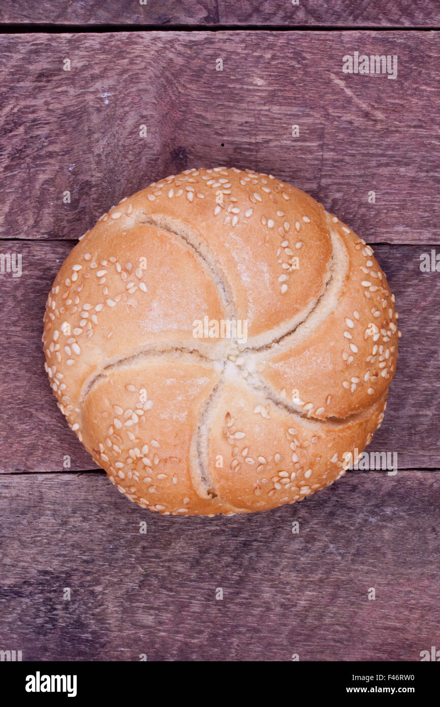 kaiser roll bread Stock Photo - Alamy