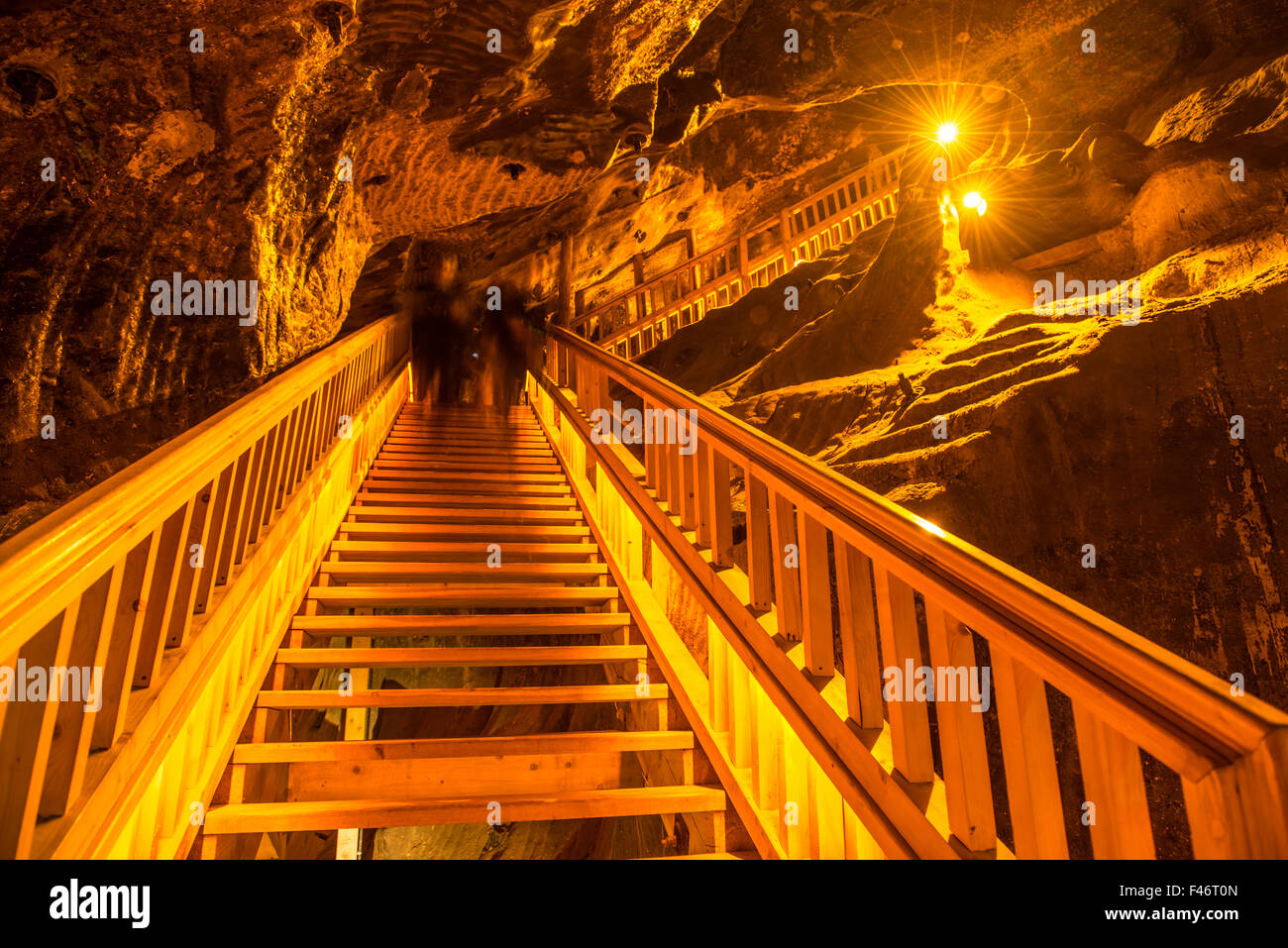 Wieliczka salt mine stairs hi-res stock photography and images - Alamy