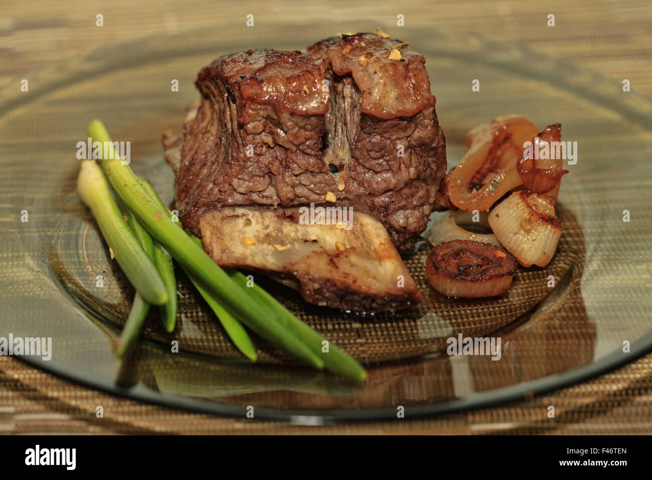 Roast red beef meat Stock Photo - Alamy