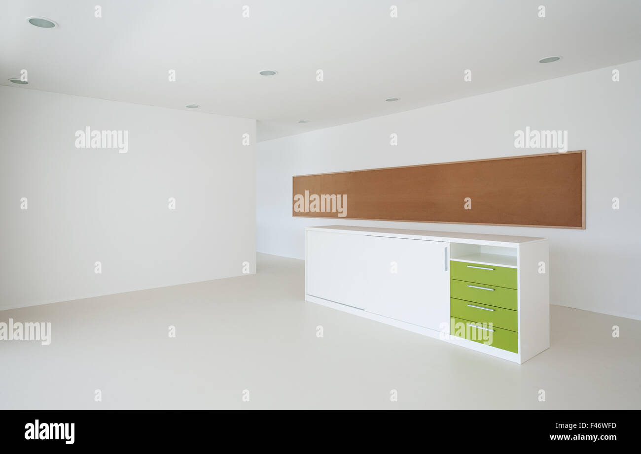 new architecture, interior, elementary school, large hall Stock Photo ...