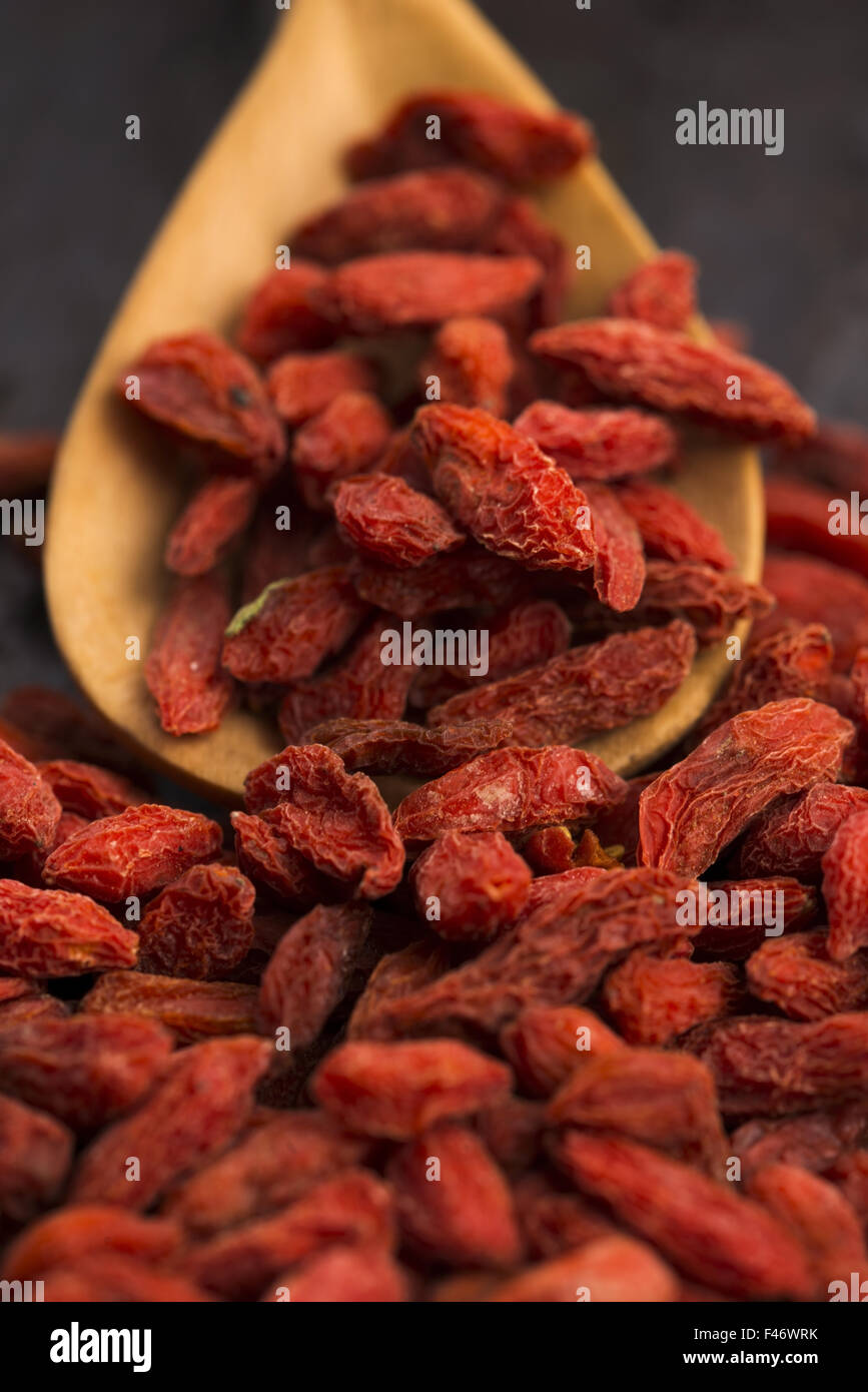 Dried goji berries Stock Photo - Alamy