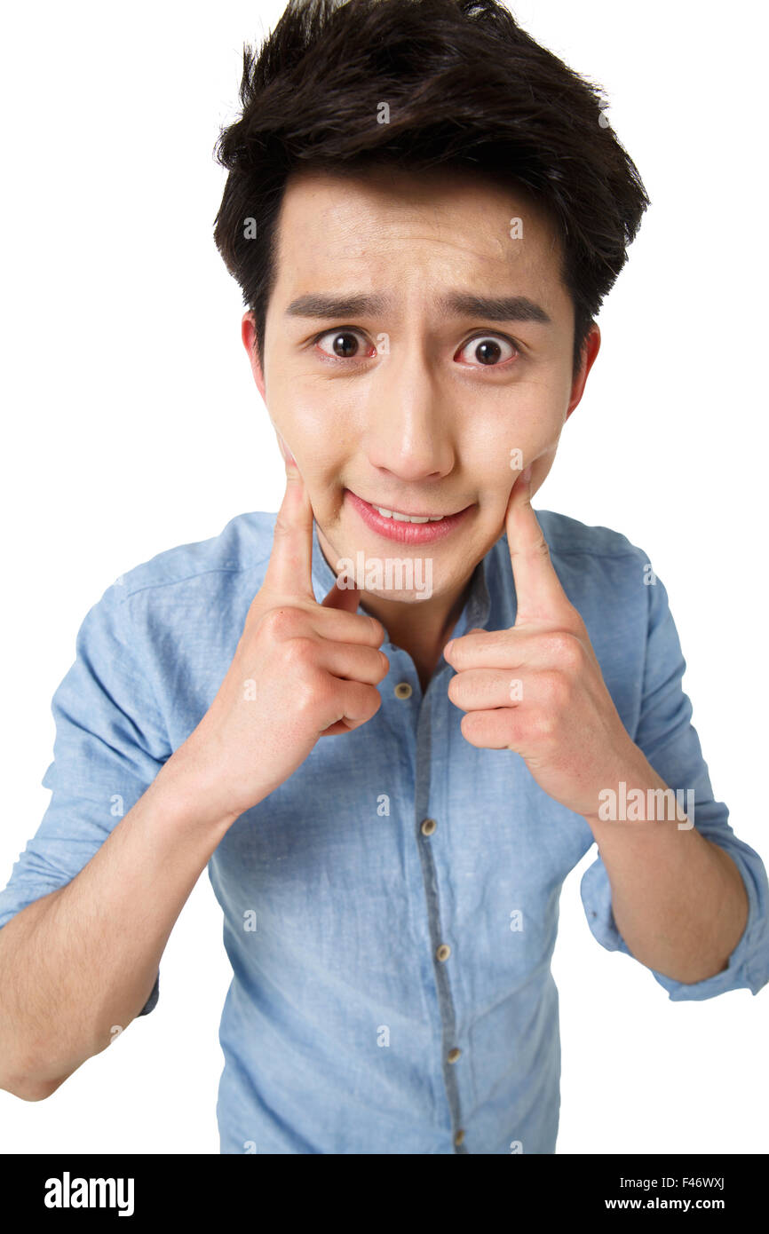 Portrait of young man Stock Photo - Alamy