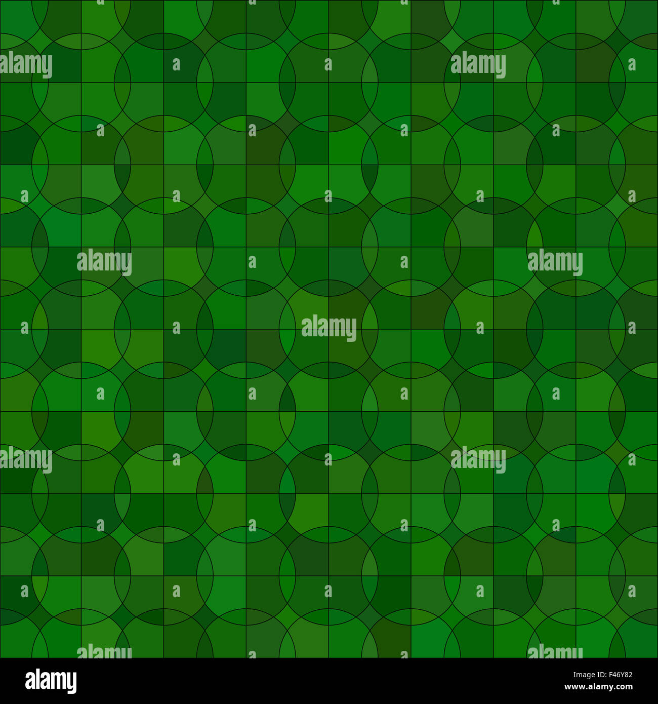 Green square triangle circle hi-res stock photography and images - Alamy