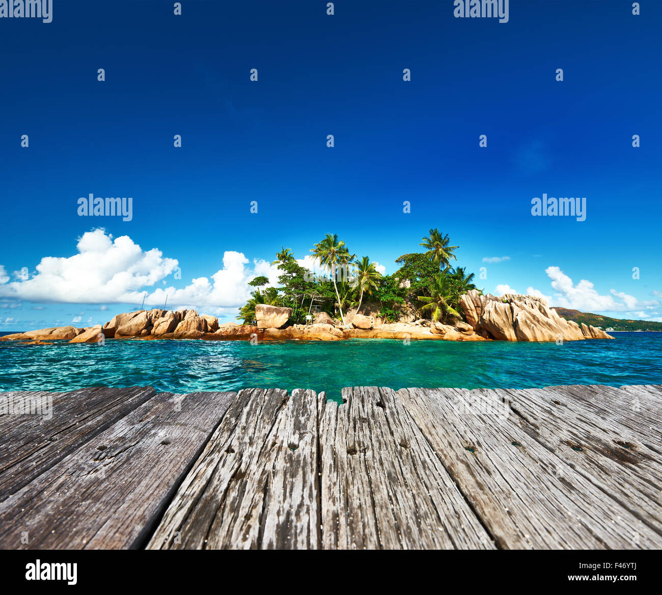 Beautiful tropical island Stock Photo - Alamy