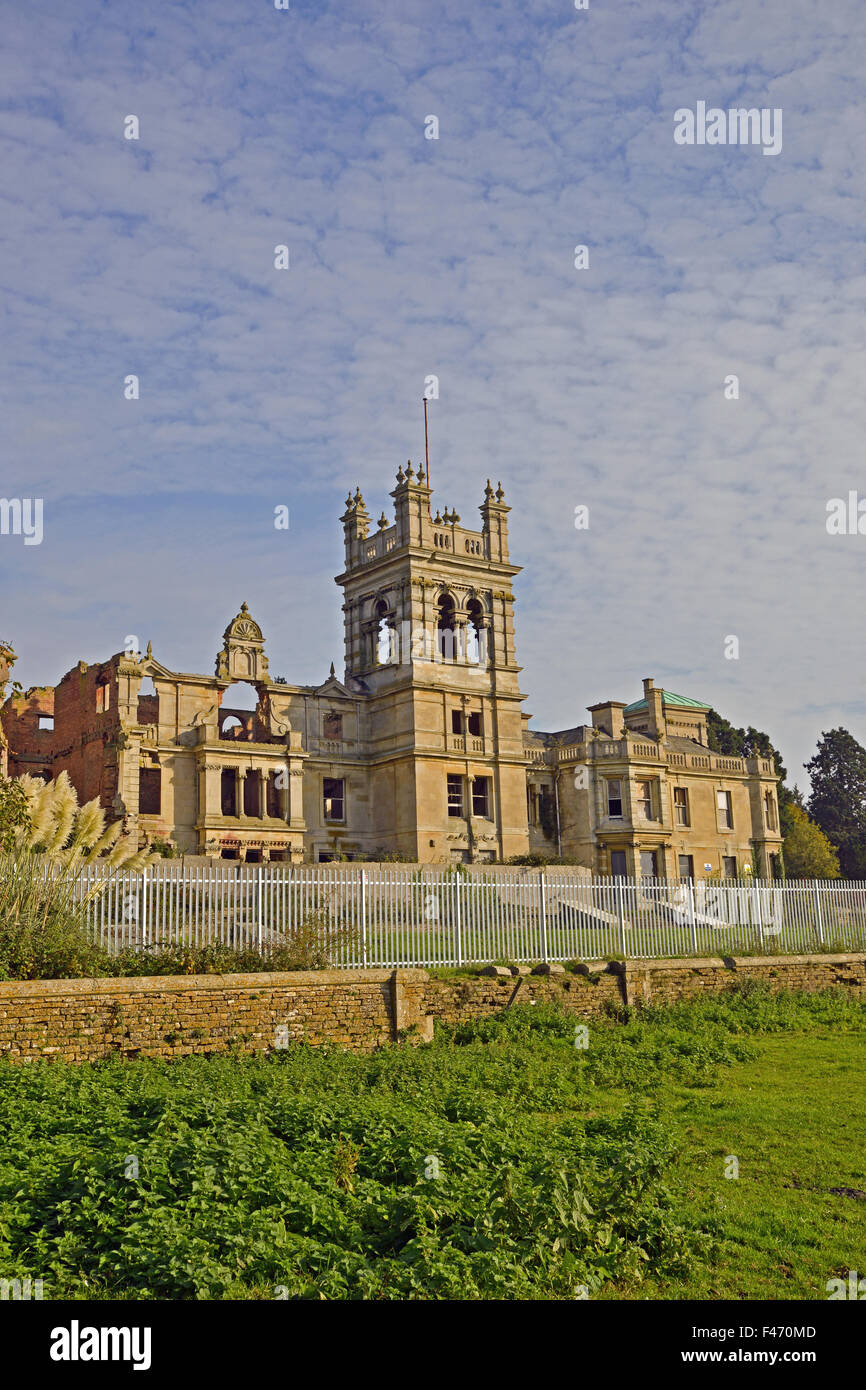 Overstone Hall Northamptonshire United Kingdom England Stock Photo - Alamy