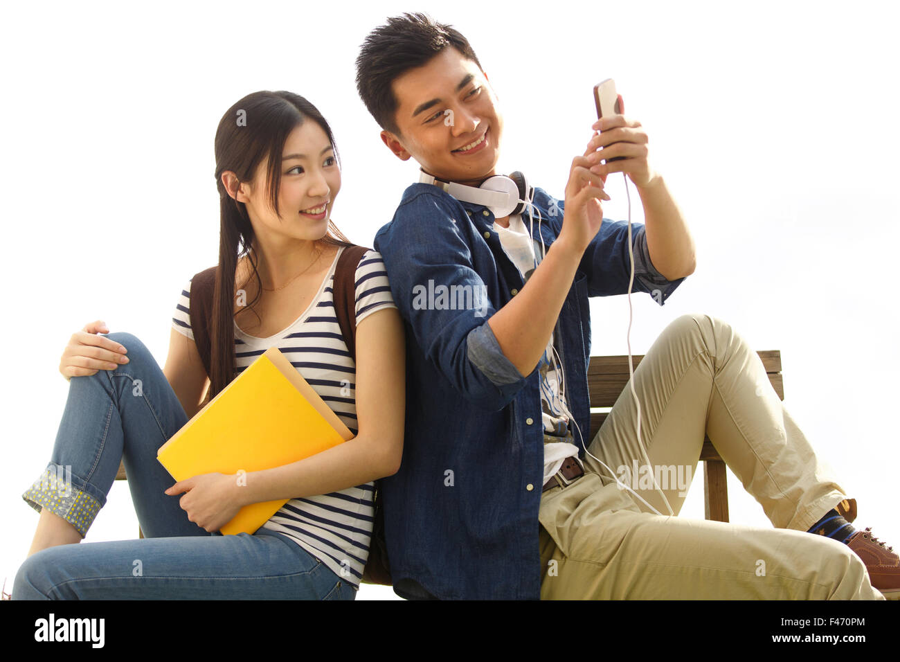 Sitting back hi-res stock photography and images - Alamy