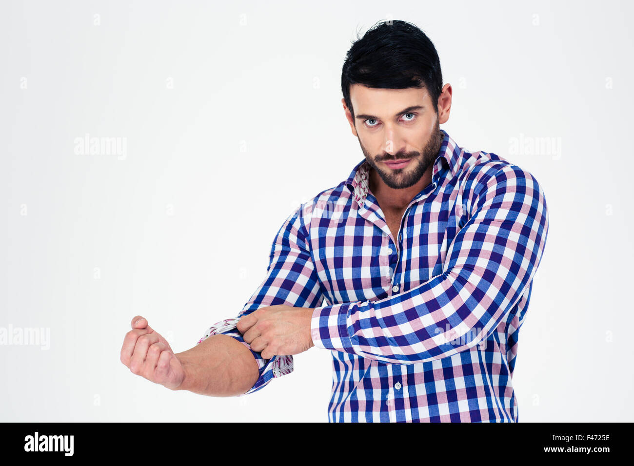 Roll up sleeves hi-res stock photography and images - Alamy