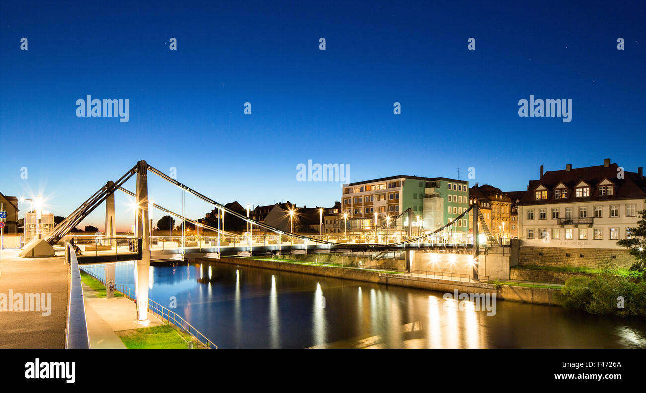 Chain bridge bamberg hi-res stock photography and images - Alamy