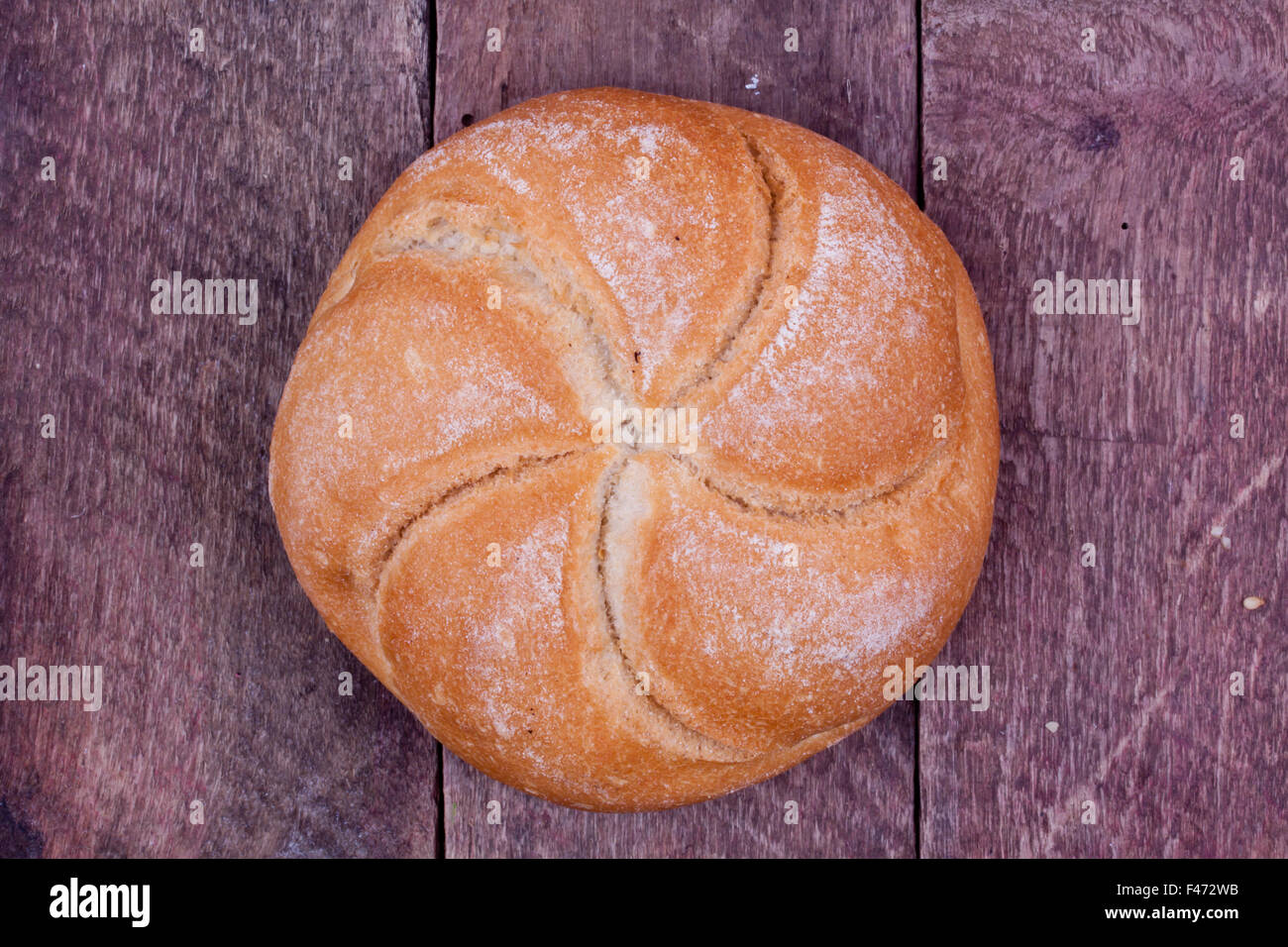 kaiser roll bread Stock Photo - Alamy