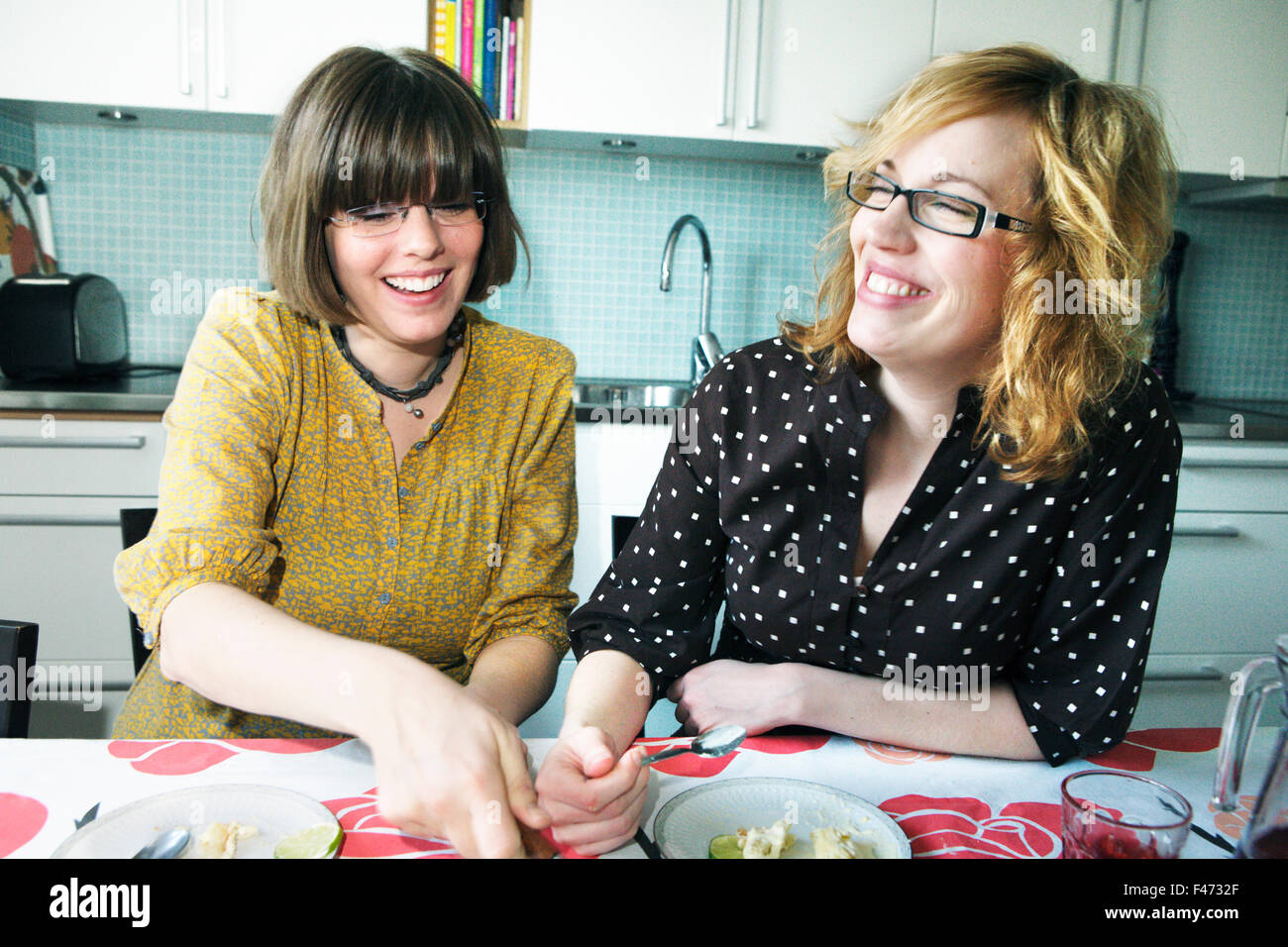 Adults friends view hi-res stock photography and images - Alamy