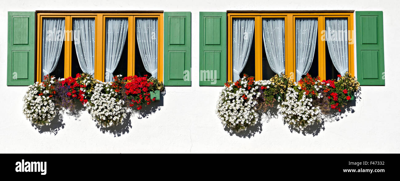 Bavarian windows hi-res stock photography and images - Alamy
