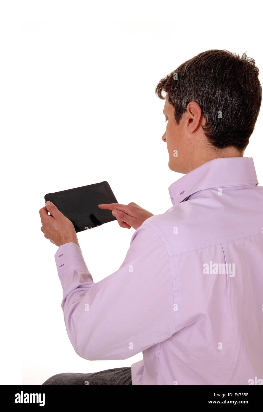 Pc tablet back hi-res stock photography and images - Alamy