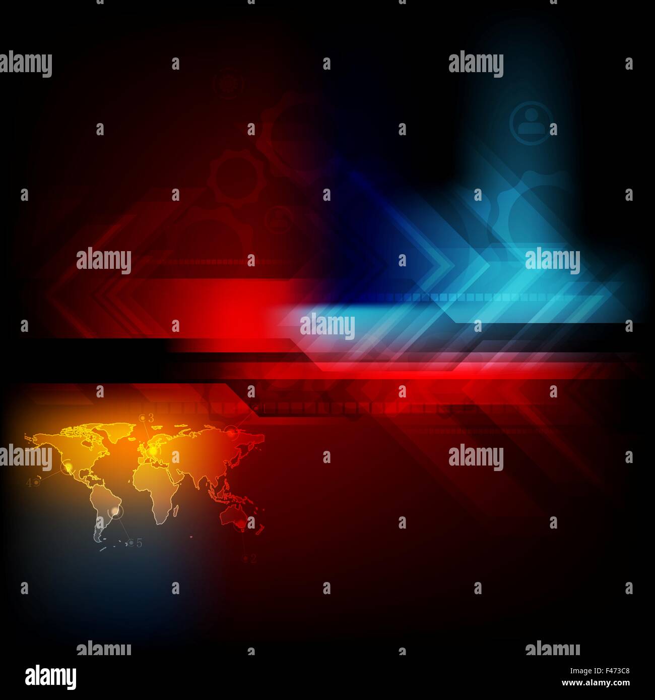 Dark technology abstraction Stock Photo - Alamy