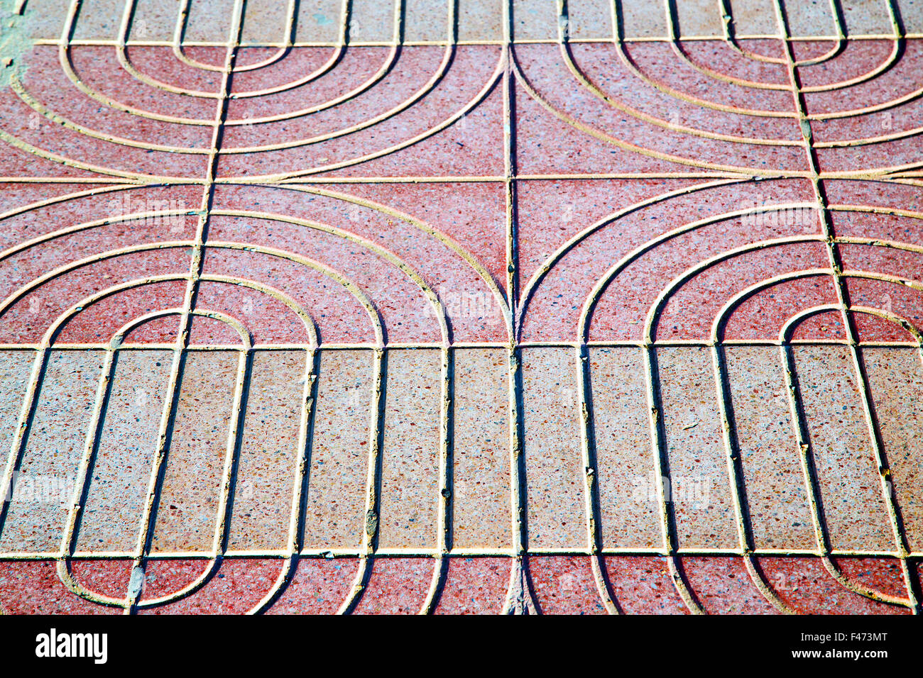 abstract morocco in africa tile the colorated pavement background ...