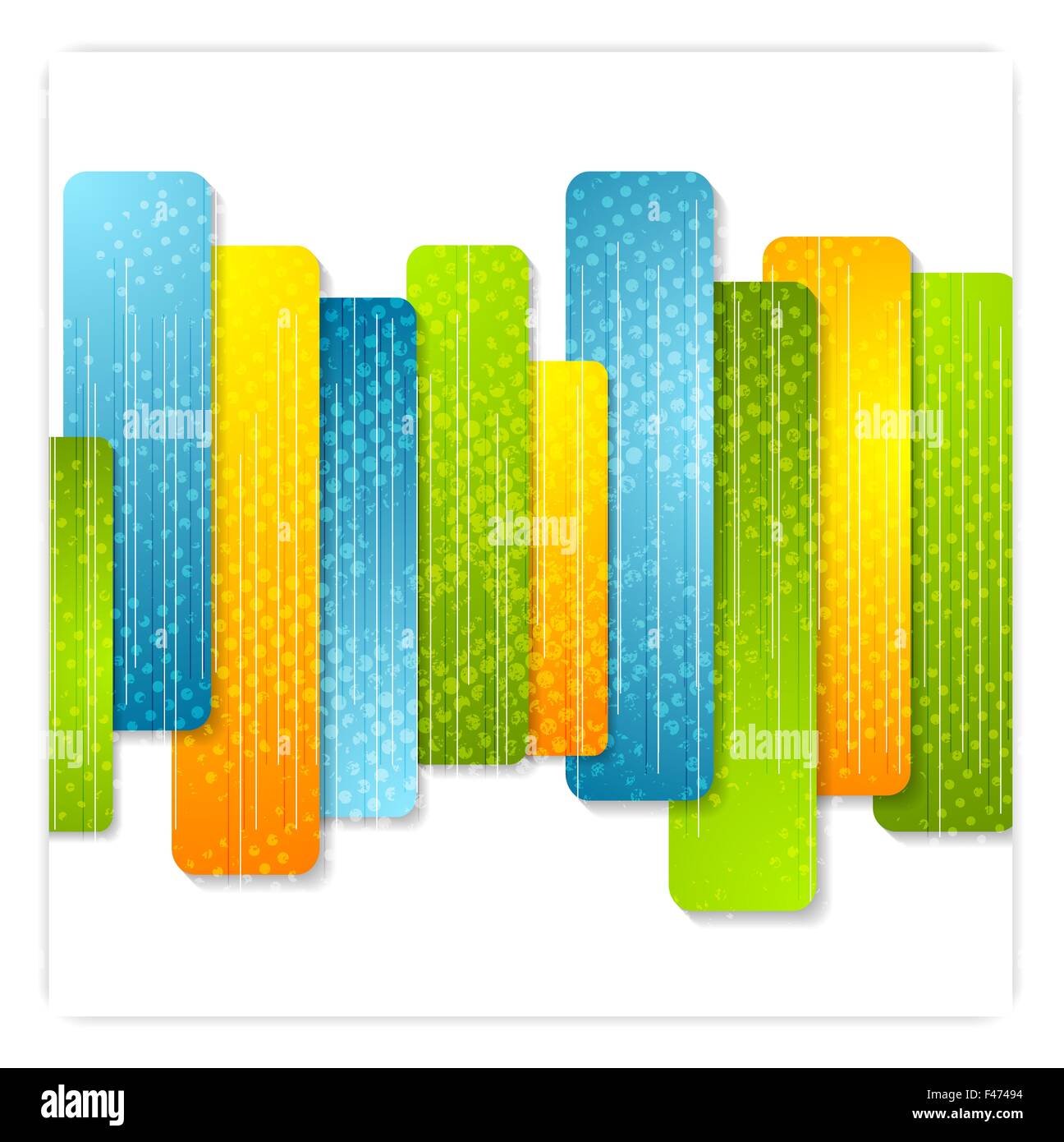 Modern colorful flyer Cut Out Stock Images & Pictures - Alamy