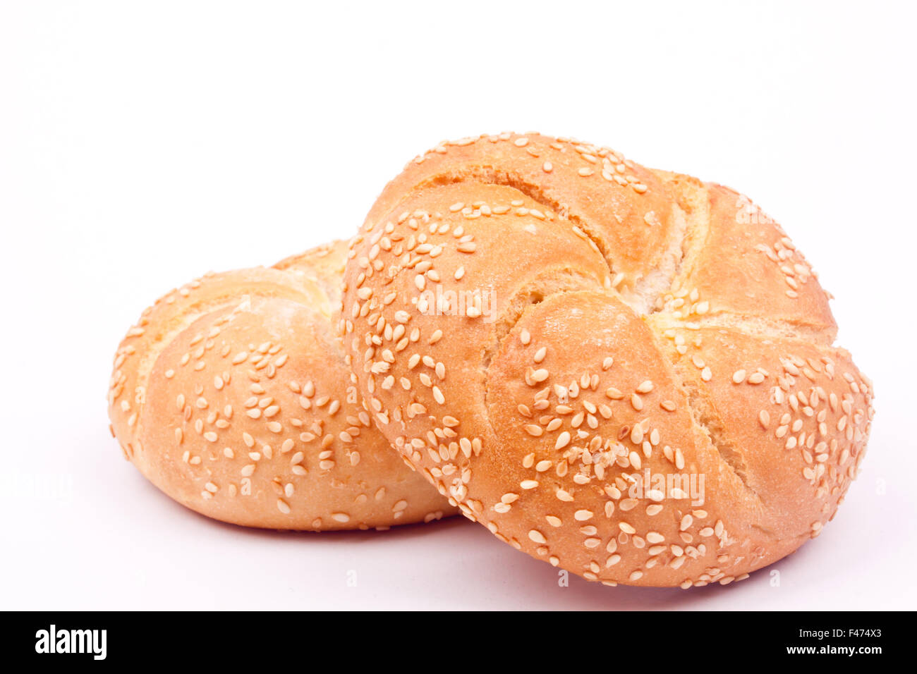 kaiser roll bread Stock Photo - Alamy