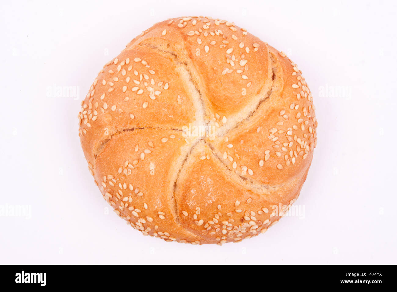 kaiser roll bread Stock Photo - Alamy