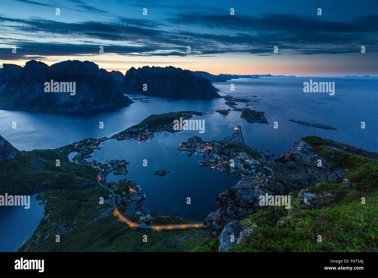 Midnight sun polar region hi-res stock photography and images - Alamy