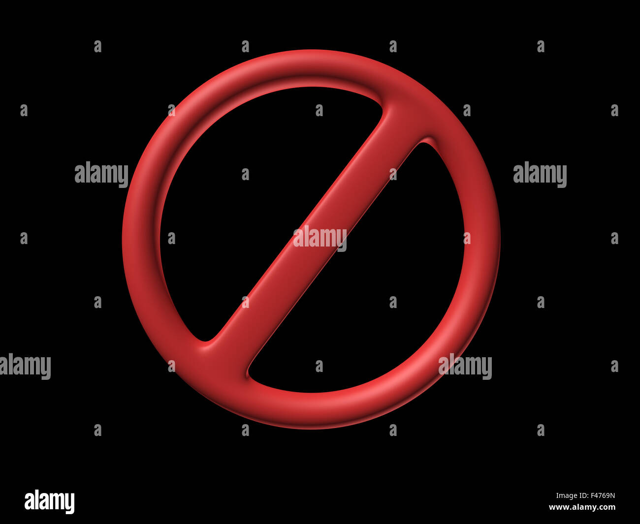 Black white prohibition sign hi-res stock photography and images - Alamy