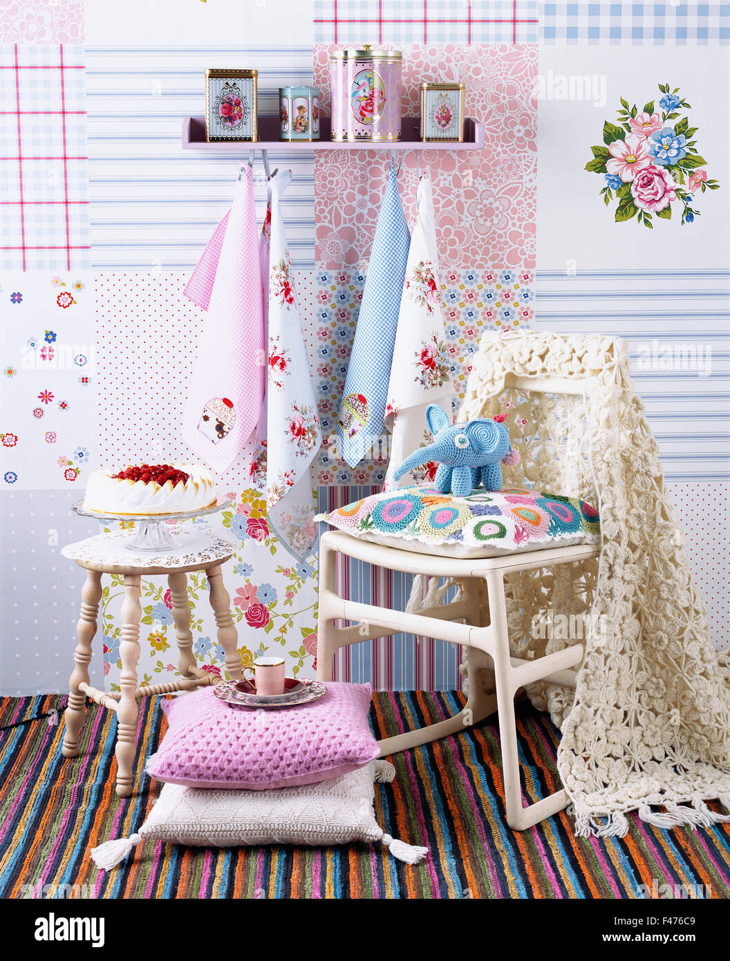 Romantic home interior Stock Photo - Alamy