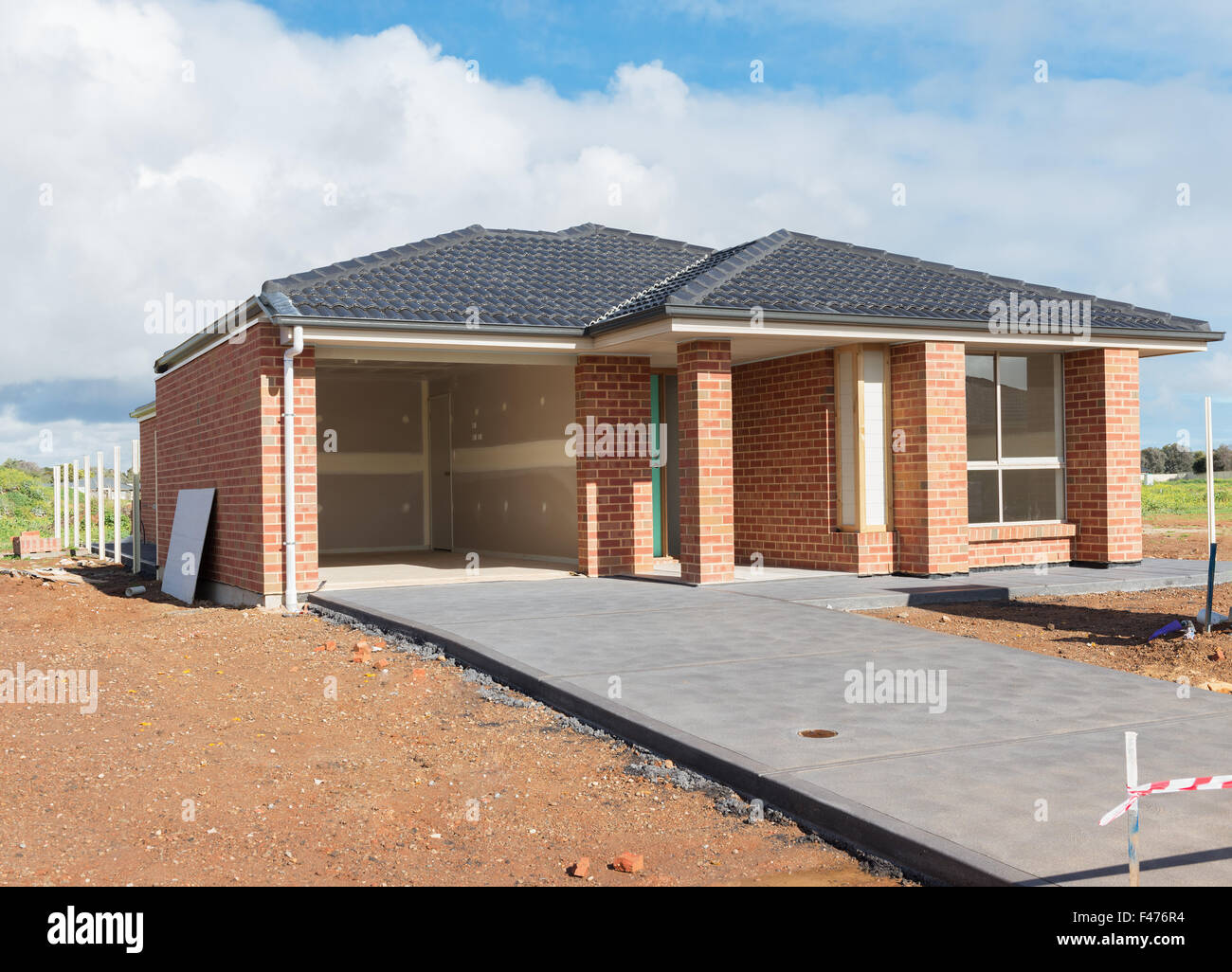 New home construction Stock Photo - Alamy