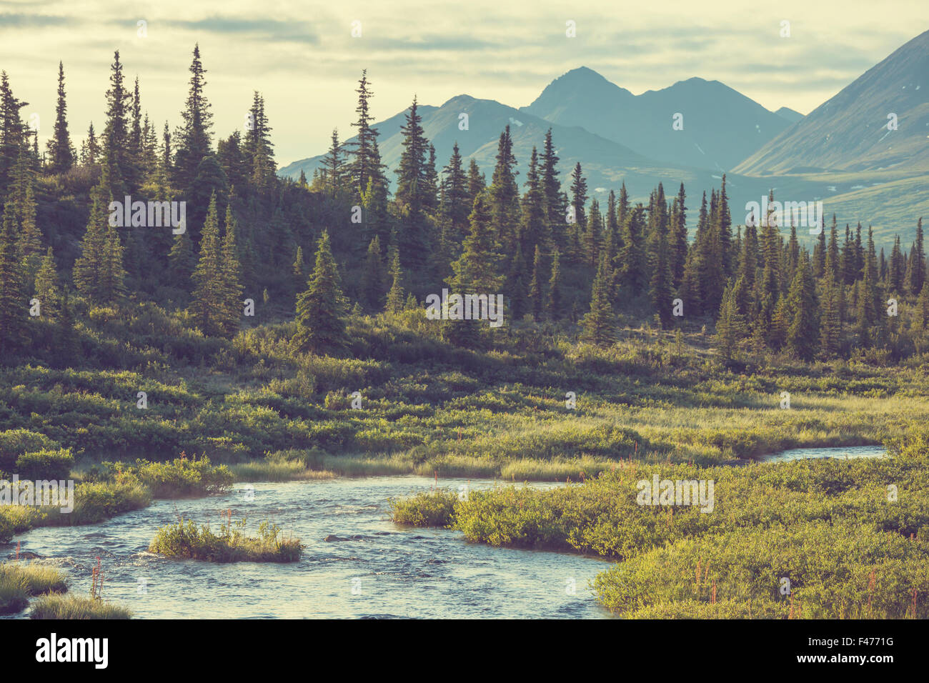 Alaska landscapes hi-res stock photography and images - Alamy