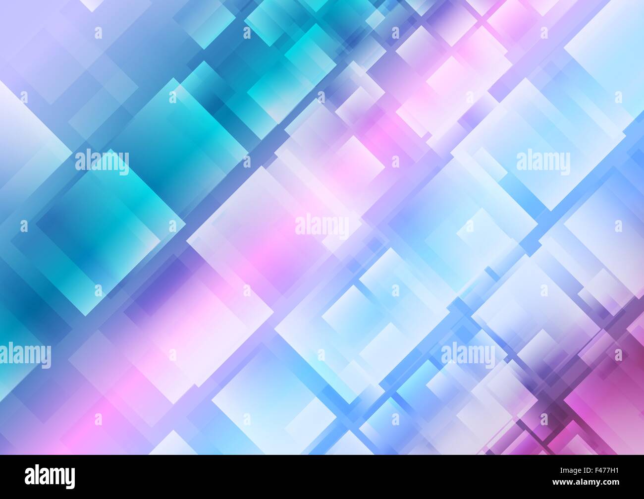 Abstract blue purple squares background Stock Photo - Alamy