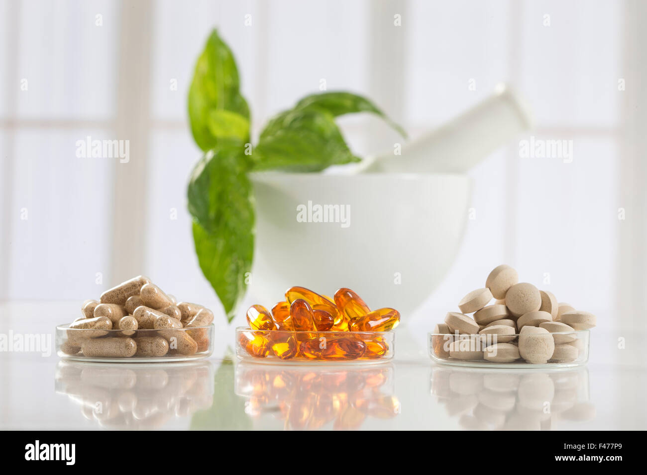 Food supplement tablets hi-res stock photography and images - Alamy