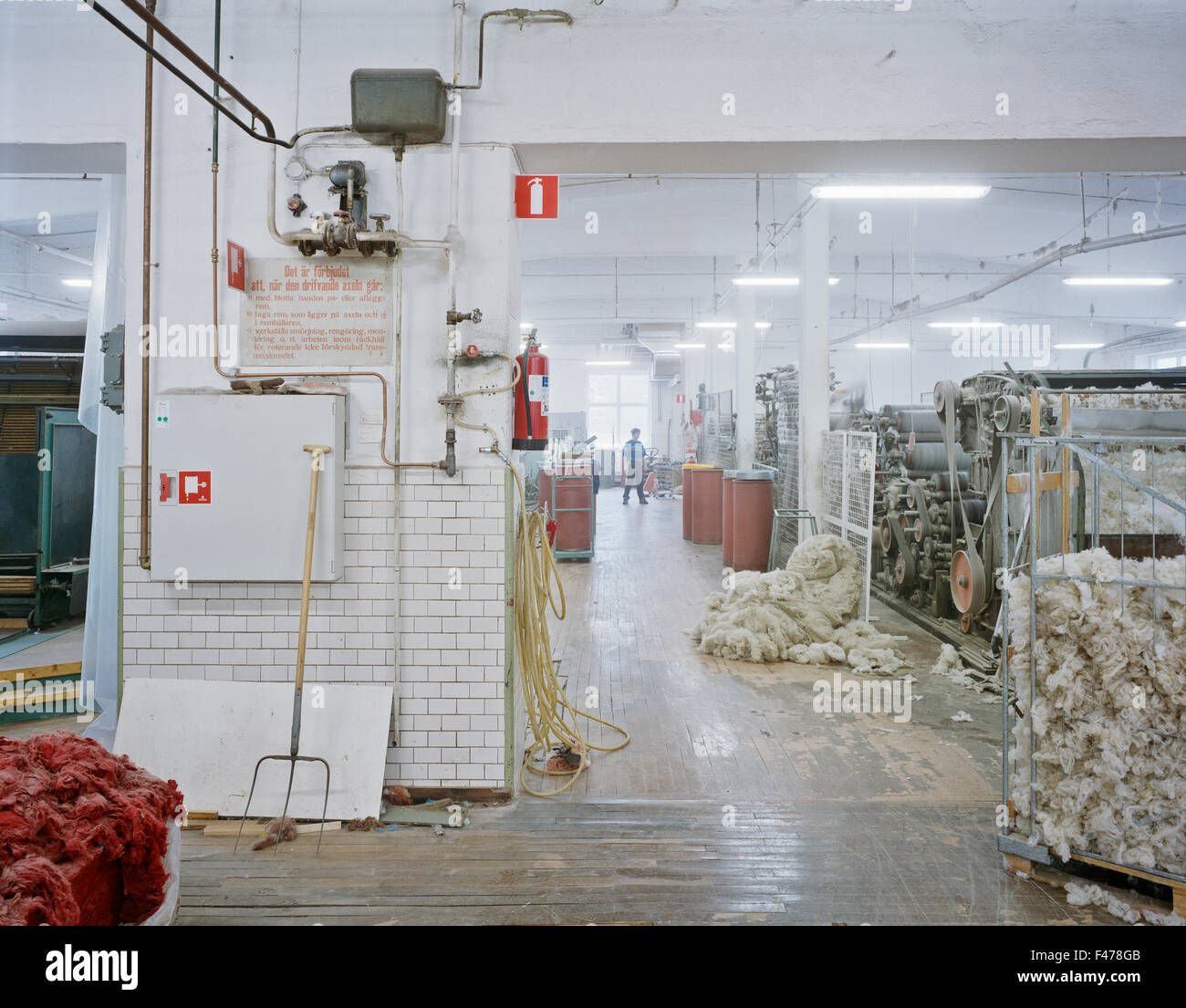A textile factory Stock Photo - Alamy