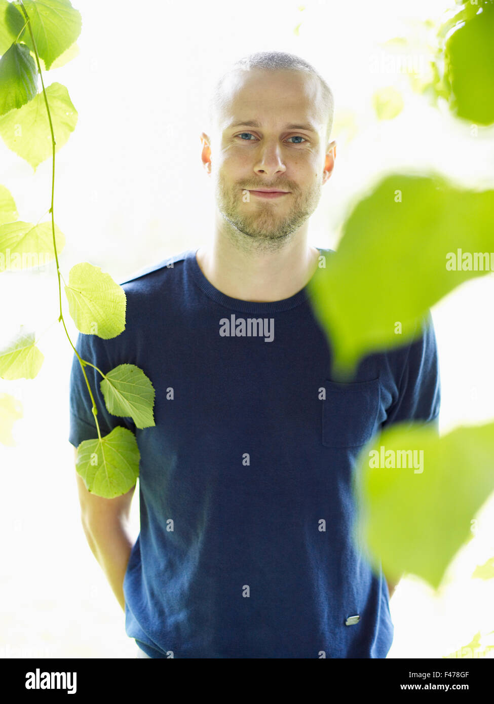 Portrait of a man, Sweden Stock Photo - Alamy