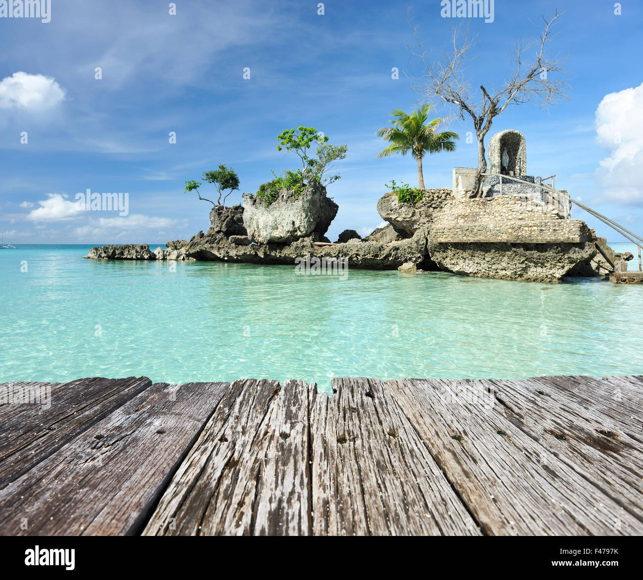 Rock on a beach Stock Photo - Alamy