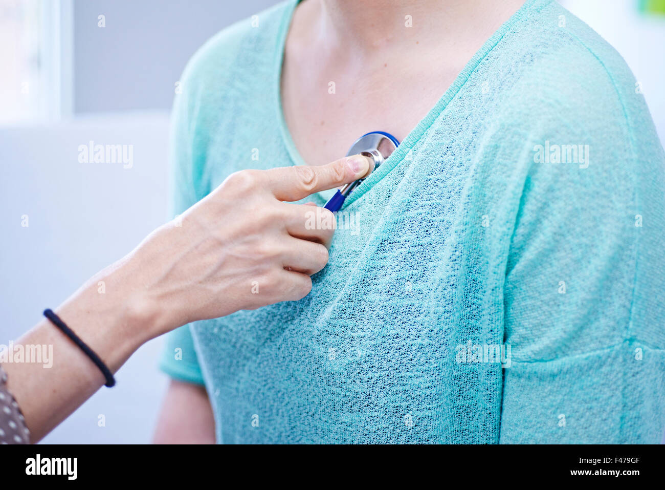 Adult auscultation cardio vascular hi-res stock photography and images ...