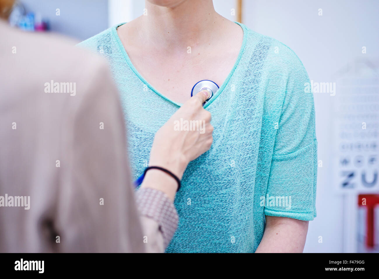 Adult auscultation cardio vascular hi-res stock photography and images ...