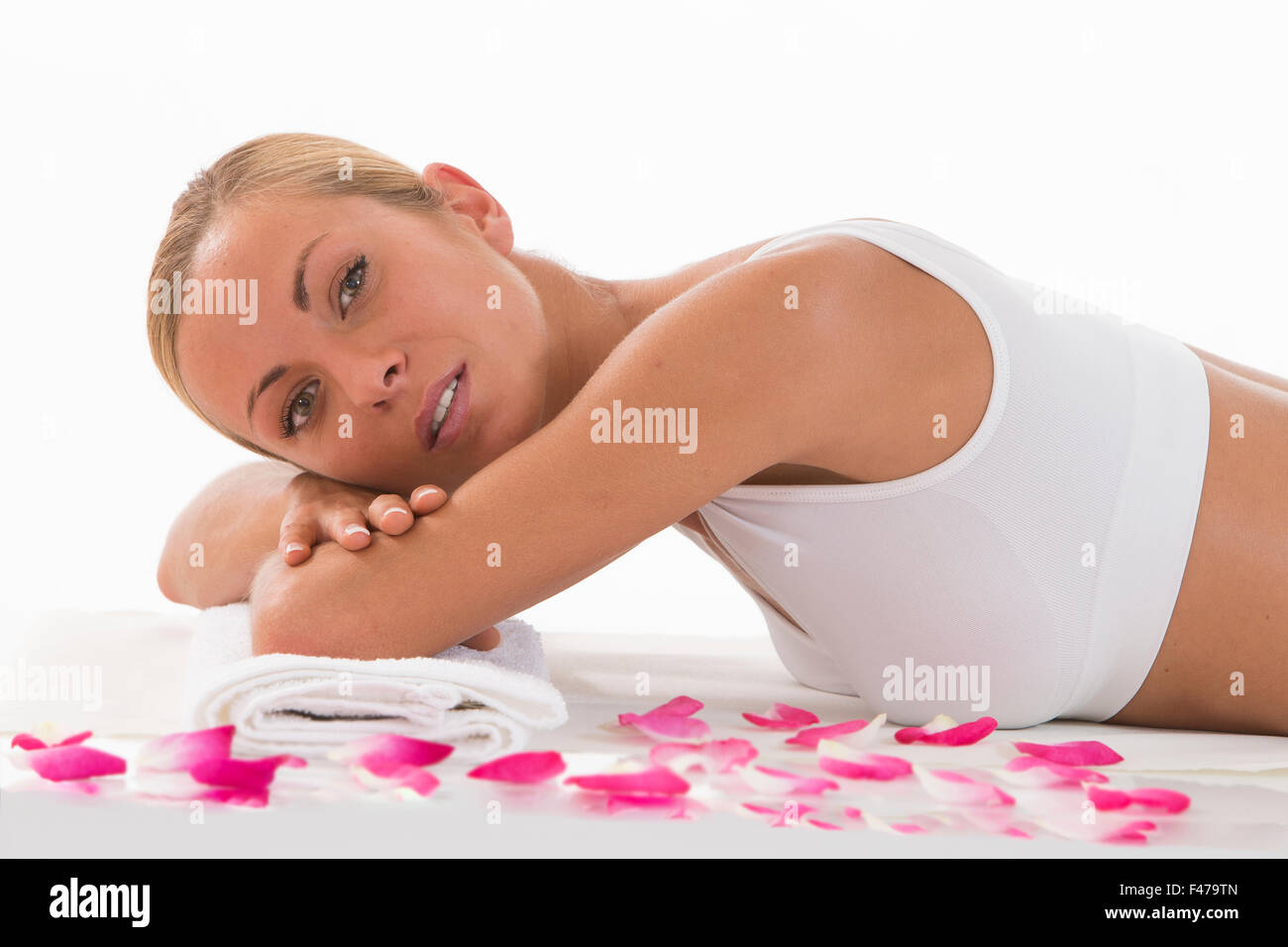 BODY CARE, WOMAN Stock Photo - Alamy
