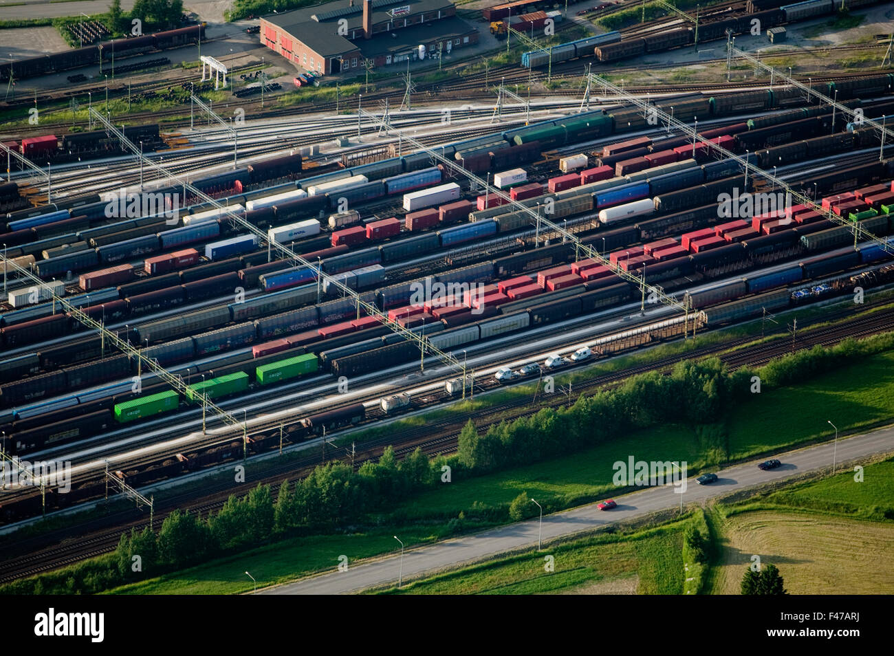 Shunting yard hi-res stock photography and images - Alamy