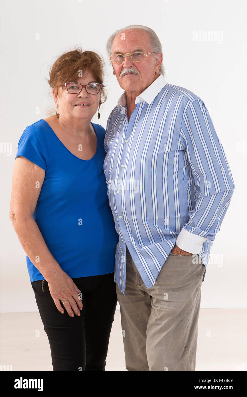70 year old couple portrait hi-res stock photography and images - Alamy